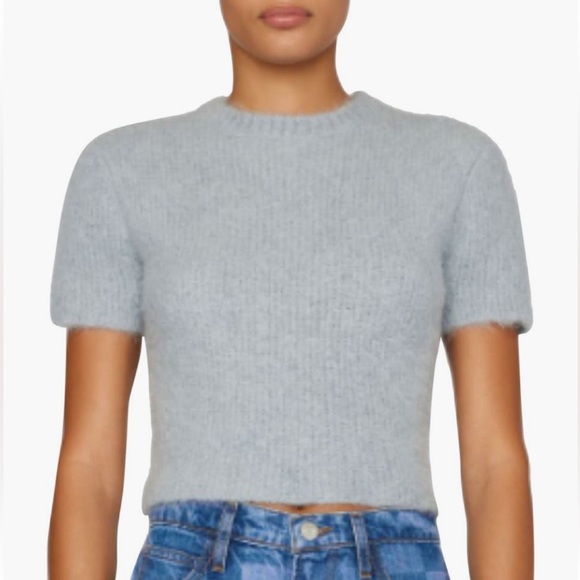 Frame Denim | Sweaters | Frame Short Sleeve Alpaca Blend Sweater | Poshmark